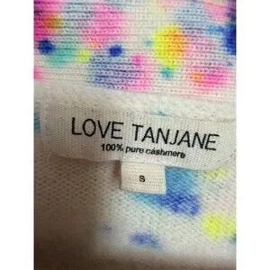 Love Tanjane | Sweaters | Love Tanjane Hand Dyed California Cashmere ...